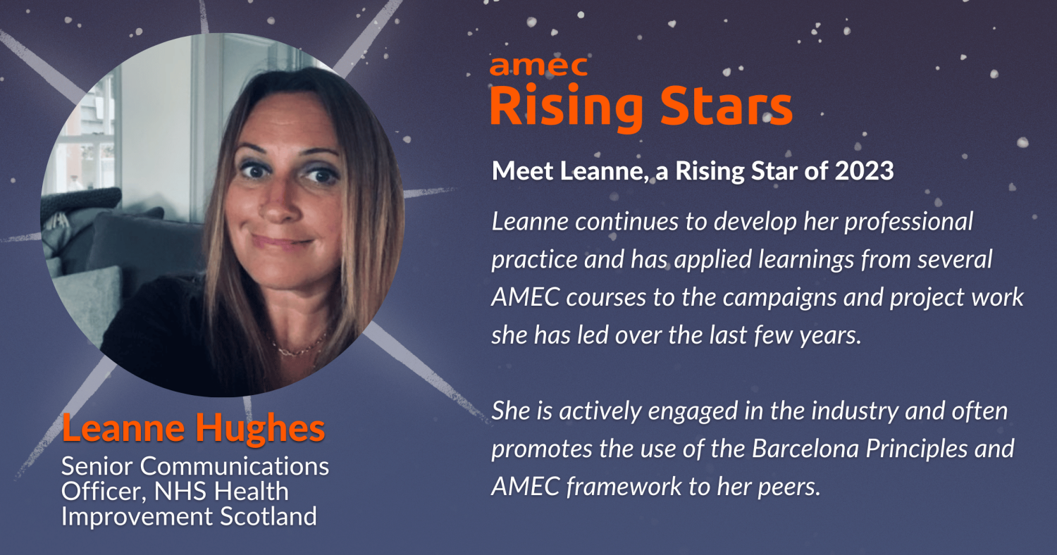 2023 AMEC Rising Star – Leanne Hughes - AMEC | International ... 2023 AMEC Rising Star – Leanne Hughes - AMEC | International ...